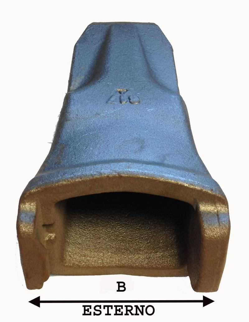 Ricambi per camion, escavatori e trattori - DENTE per benna escavatore ...